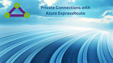 Private Connections With Azure Expressroute