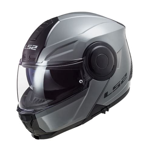 หมวกกันน็อคยกคาง Ls2 Ff902 Scope Solid Nardo Grey