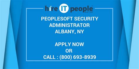 Peoplesoft Security Administrator Hire It People We Get It Done
