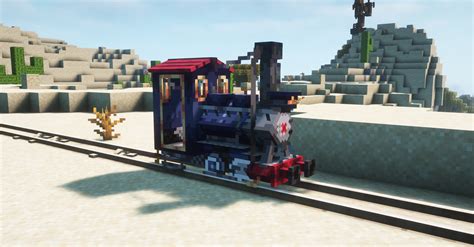 I Added Steam Trains To Minecraft Scrolller