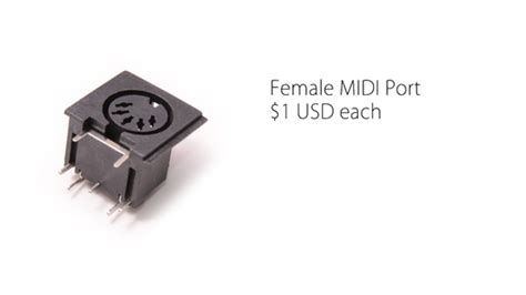 Add Midi Port To Keyboard 15 Steps With Pictures Instructables