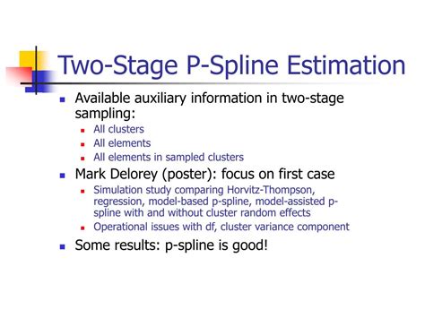 Ppt Nonparametric Survey Regression Estimation Using Penalized