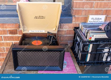 Crosley Stack O Matic Record Player Editorial Stock Photo Image Of