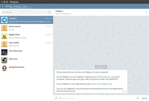 Telegram Desktop For Linux Review