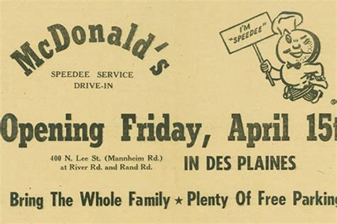 Old Mcdonalds Historical Photos Vintage Advertisements And The