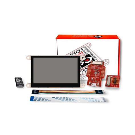 4d Systems Sk Gen4 43dct Starter Kit Capacitive Touch