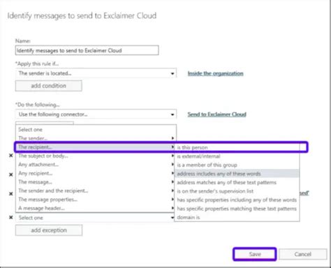 Recipient Address Rejected Access Denied When Sending Email