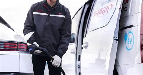 롯데렌탈 이브이시스와 전기차 충전기 사업 협력 확대