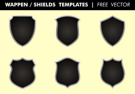 Wappen Shields Templates Free Vector 111945 Vector Art At Vecteezy