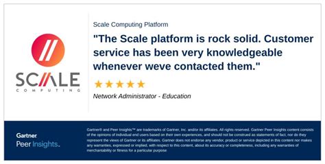 Scale Computing On Linkedin Gartnerpeerinsights Hyperconvergedinfrastructure Hci Edgecomputing