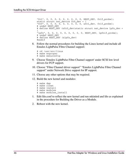 Hp StorageWorks Host Bus Adapter For Windows And Linux PDF