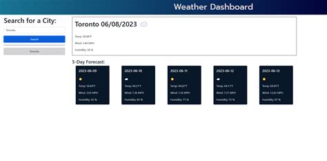 Github Juliantymeczkoweather Dashboard