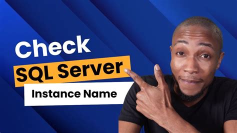 How To Check Sql Server Instance Name Youtube