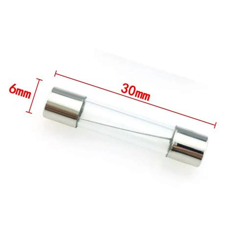 유리관휴즈 자동차 퓨즈 세트 유리 튜브 고속 하이 퀄리티 6x30mm 250v 05a 티몬