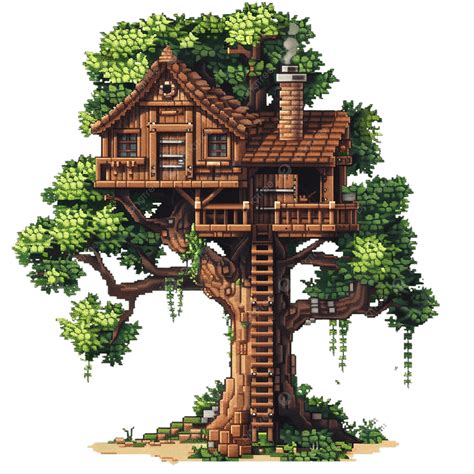 Plans De Cabane Dans Les Arbres De Minecraft