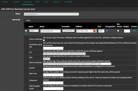 configure haproxy for internal reverse proxy of services r pfsense