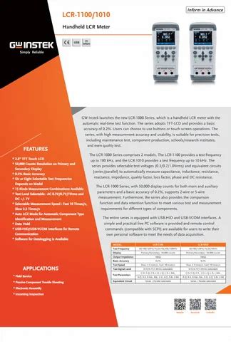Handheld Digital LCR Meter For Laboratory At In Barasat ID