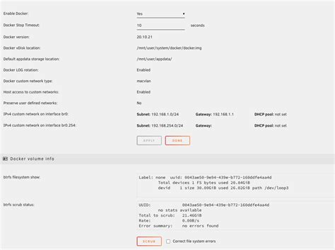 VLAN Subnet Is Not Available As Docker Custom Networks General Support Unraid