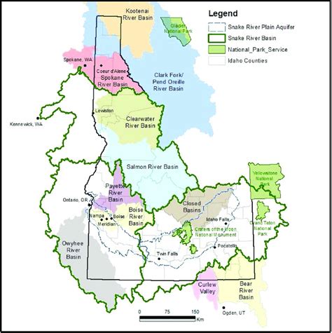 What Are The 5 Major Rivers In Idaho At John Regis Blog