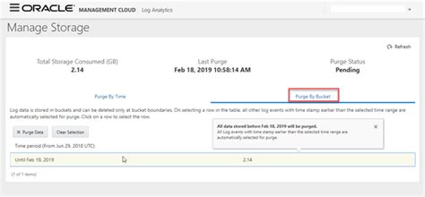 Strategies And Purging Log Analytics Data — Oracle Management Cloud By Nassyam Basha Oracle