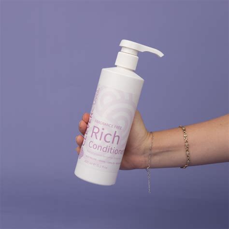 Clever Curl Fragrance Free Rich Conditioner Certified Cosmetics
