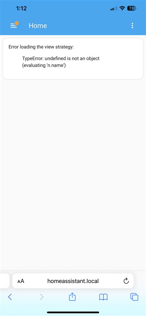 default dashboard broken after update · issue 14662 · home assistant