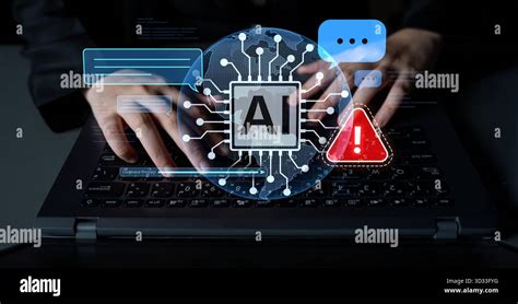 Ai Interface Showing Prompt Error Warning And System Alert Ai Prompt