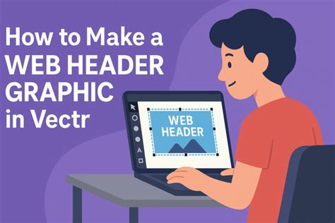 How To Make A Web Header Graphic In Vectr