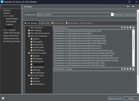 Solved Include Paths I Stopped Working Stmicroelectronics Community