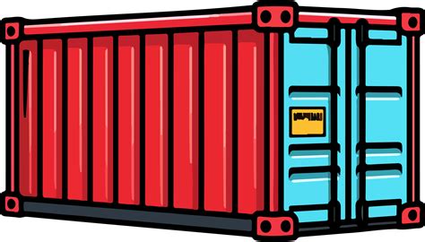 Ai Generated Container Clipart Design Illustration 36519832 Png