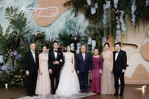 สมรสแห่งปี คู่รักบ่าวสาวเชื่อม 2ตระกูลเจ้าสัว “เจียรวนนท์ โสภณพนิช”