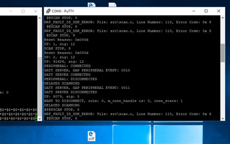 Attempting To Start Scanning After Disconnecting As Peripheral Causes Nrfinvalidstate Nordic