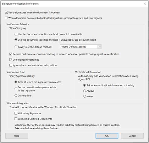 Setting Up Digital Signature Validation In Acrobat Adobe Product Community 11901633