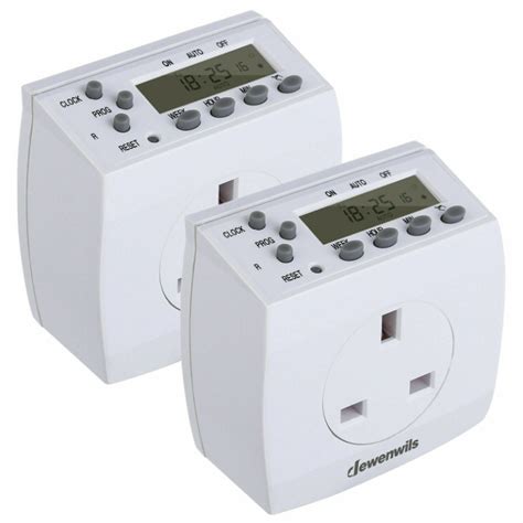 Day Digital Plug In Timer Switch Socket Plug Weekly Settings Weekly Digital Timer Socket TV