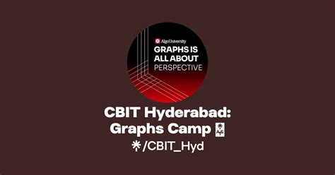CBIT Hyderabad Graphs Camp Linktree