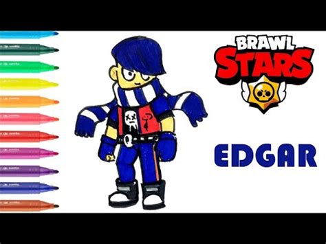 Easy Drawing Brawl Stars Edgar I Kolay Brawl Stars Edgar Çizimi I Edgar Nasıl Çizilir