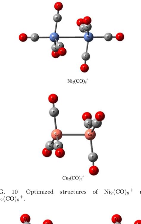 Figure 1 From Infrared Spectra Structures And Bonding Of Binuclear