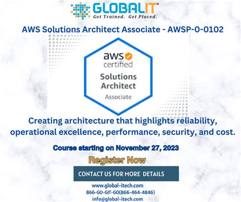 Global Information Technology On Linkedin Architects Aws Solutionsarchitect