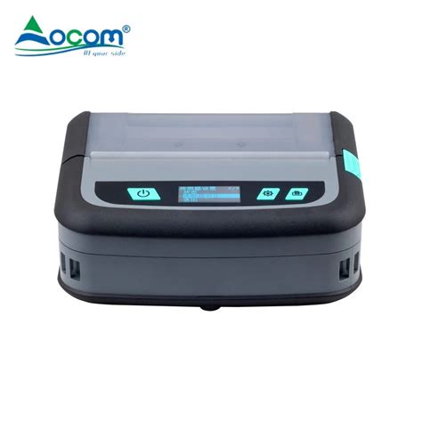 4 Inch Industrial Grade Mini Portable Thermal Barcode Sticker Label Printer Machine With Lcd Screen