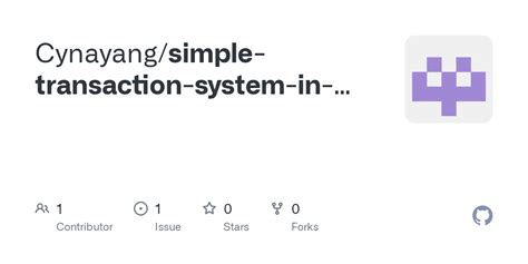 Github Cynayangsimple Transaction System In Python