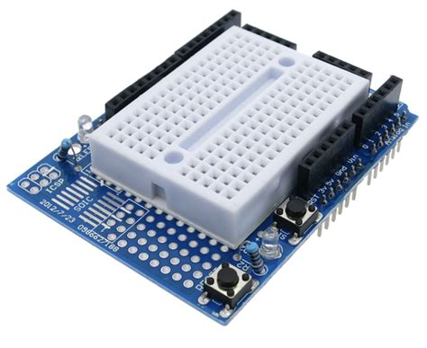Escudo De Prototipos De Prototipos Para Arduino Uno Con Mini Placa De Pruebas 170 Pines