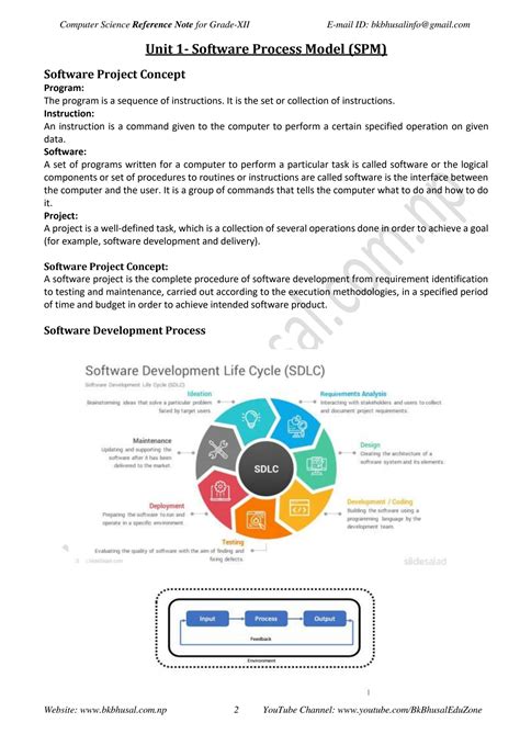 Solution Unit Software Process Model Spm Studypool