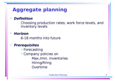 Planning Ppt 69441 6 Production Planning