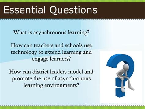 Asynchronous Learning Environments Ppt