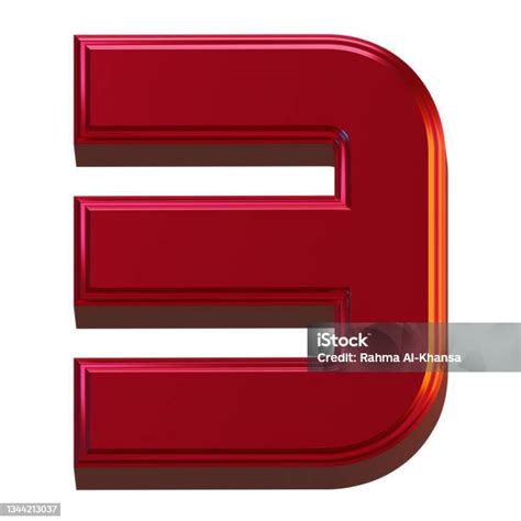숫자 3 숫자 3 3d 렌더 오브젝트 메탈릭 레드 컬러 추상 일러스트레이션 0명에 대한 스톡 사진 및 기타 이미지 0명 3 3차원 형태 Istock