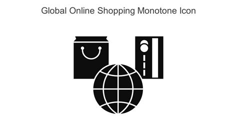 Global Online Shopping Monotone Icon In Powerpoint Pptx Png And Editable Eps Format PPT PowerPoint