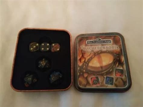 Dsa Das Schwarze Auge Würfel Set 2 Drachenchronik Neuwertiger Zustand