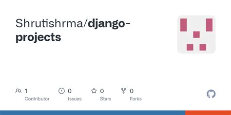 Github Shrutishrmadjango Projects