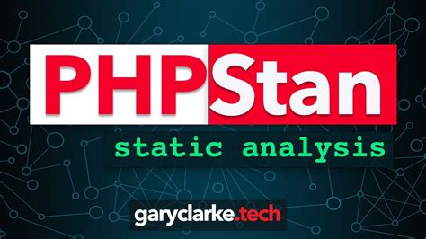 Phpstan Static Analysis In Php Youtube