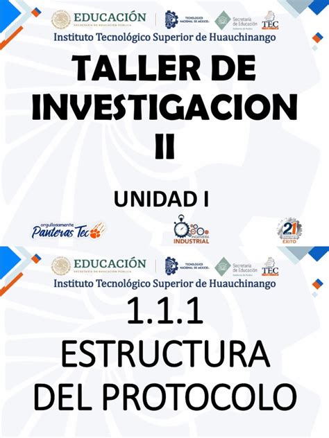 111 Estructura Del Protocolo Pdf Hipótesis Teoría